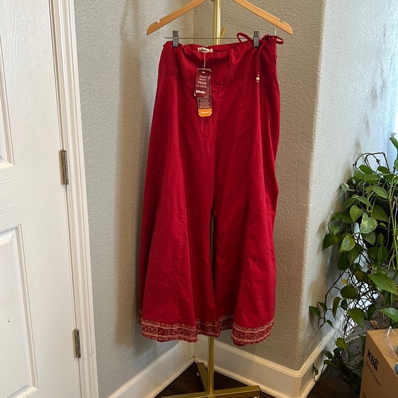 fabindia | Pants & Jumpsuits | Nwt Fabindia Palazzo Pants Size 214 ...